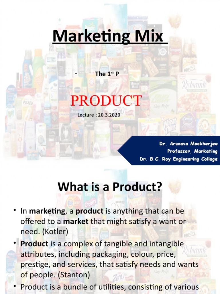 Marketing Mix: Product | PDF | Marketing | Brand