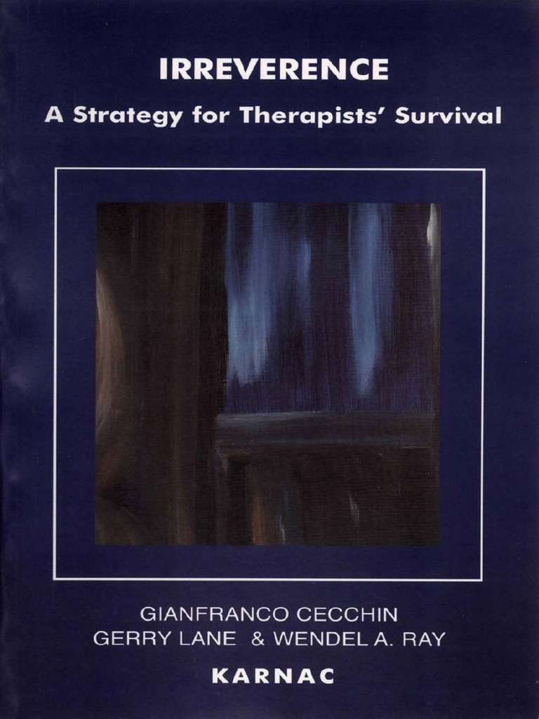 Irreverence - A Strategy For Therapists' Survival | PDF | Psychotherapy ...
