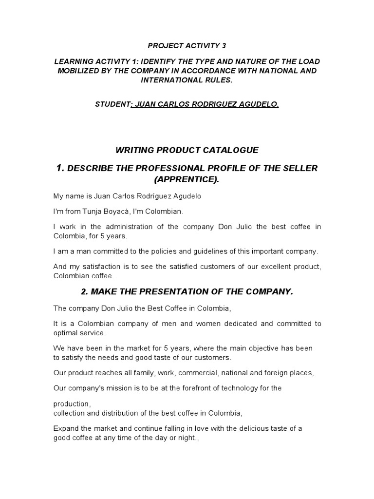 Evidencia 5 Parte 1 Pdf Download Free Pdf Coffee Colombia