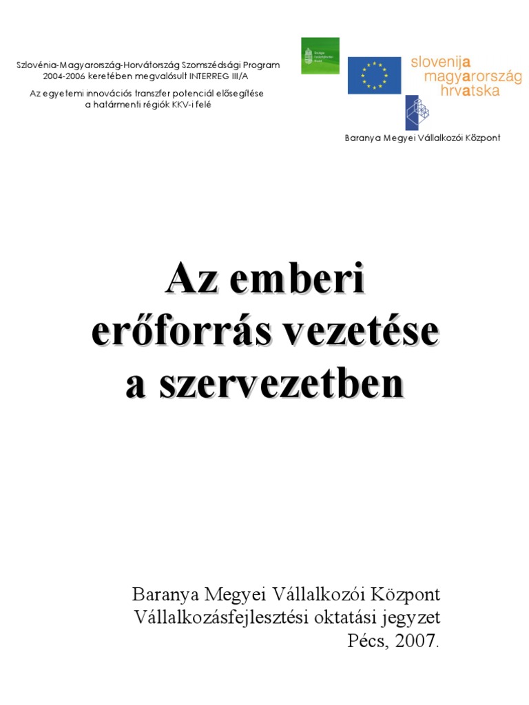Emberi Eroforras | PDF