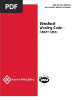 AWS D1.6 - Structural Steel Code - Stainless Steel | PDF