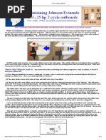 OUTBOARD Oil Capacity Charts | PDF | Boats | Engines