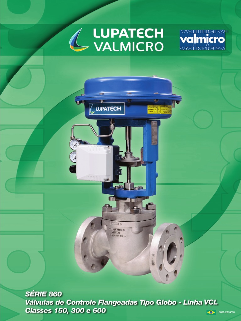 Válvulas de Controle Globo VCL | PDF | Válvula | Mecânica de continuidade