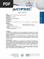 Ficha Tecnica Agrygent Plus 8 WP | PDF | Las bacterias | Biología