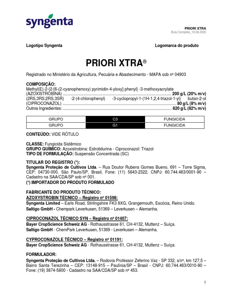f457034612 Priori Xtra Bula Completa 18.06.2020 | PDF
