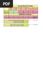 Caustic Density Table | PDF | Sodium Hydroxide | Chemistry