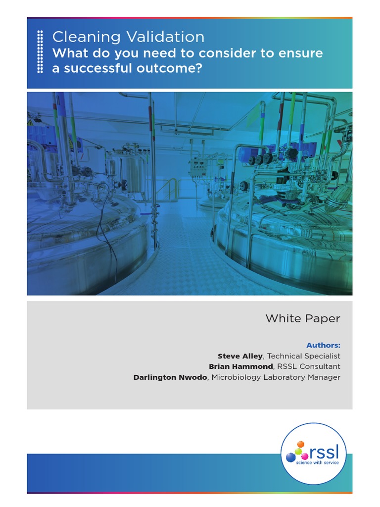 Cleaning Validation - 1 | PDF | Disinfectant | Total Organic Carbon