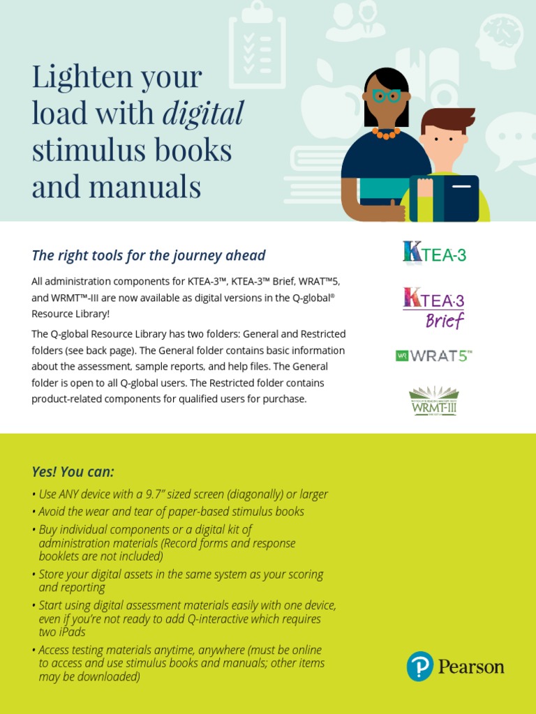 Lighten Your Load With Digital Stimulus Books and Manuals: The Right Tools For The Journey Ahead ...