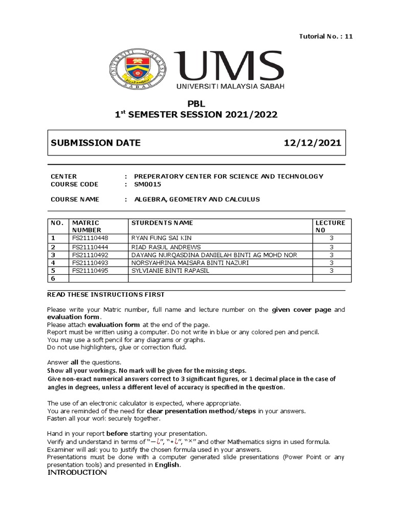 PBL Maths Group2 | PDF | Derivative | Mathematics