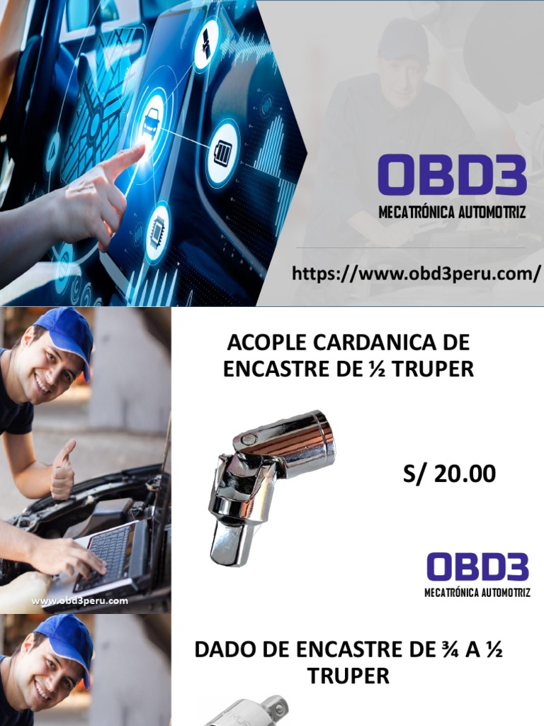 Catalogo Obd3 | PDF | Pressure | Private Transport