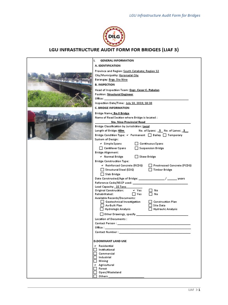 LIAF 3 Bridges Bo2 Bridge | PDF | Bridge | Corrosion