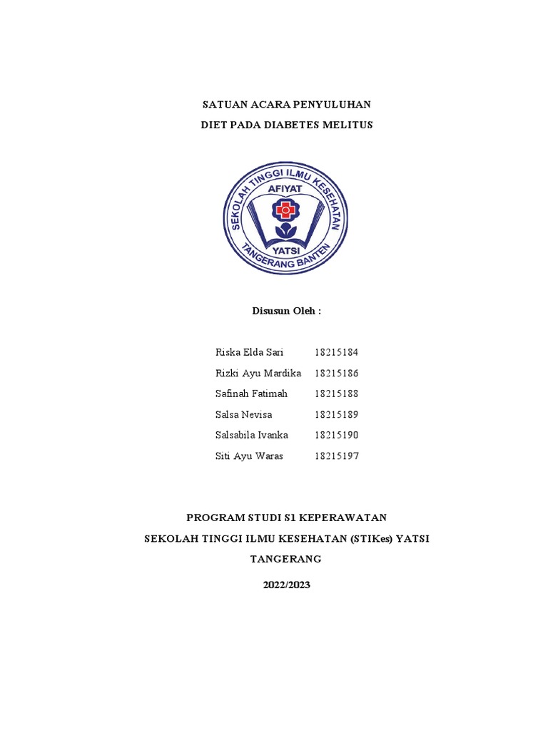 Sap Diet DM | PDF