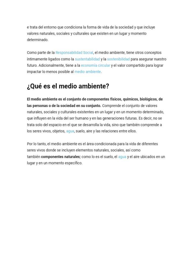 Valores Naturales | PDF