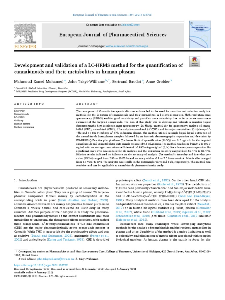 LC Hrms | PDF | High Performance Liquid Chromatography | Mass Spectrometry