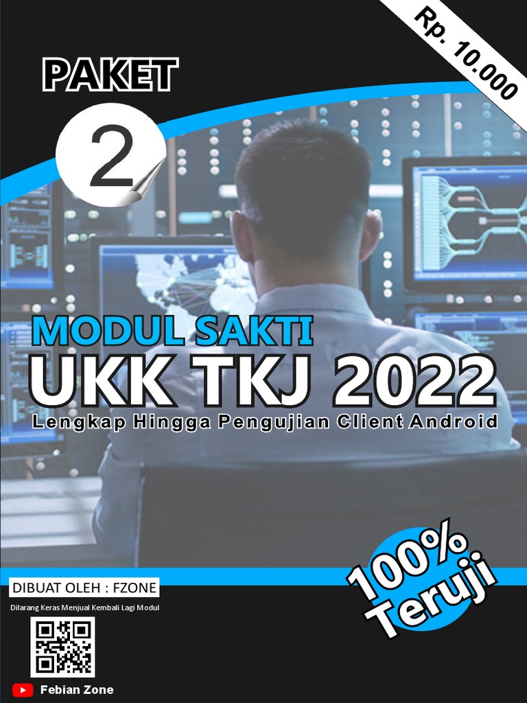 Modul Ukk Paket 2 TKJ 2022 Dijual | PDF