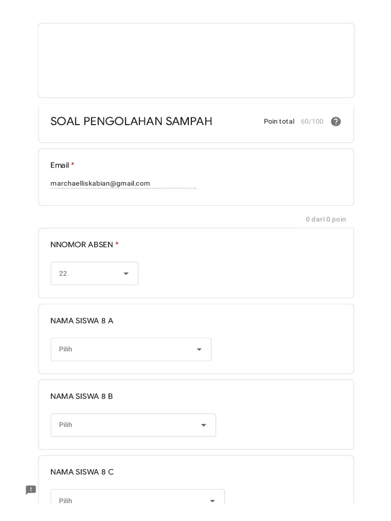 Soal Pengolahan Sampah untuk Siswa 8 | PDF