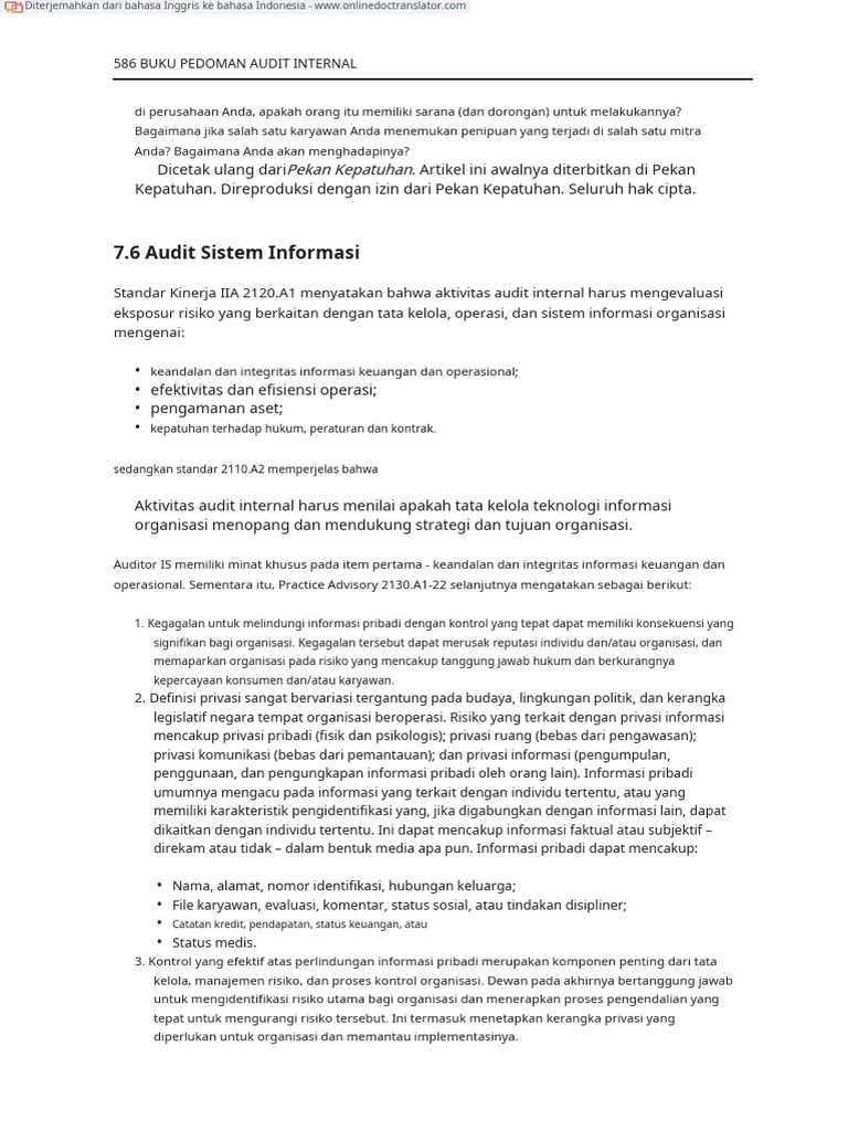 K. H. Spencer Pickett-The Internal Auditing Handbook-Wiley (2010) - ORI-606-656.en - Id | PDF