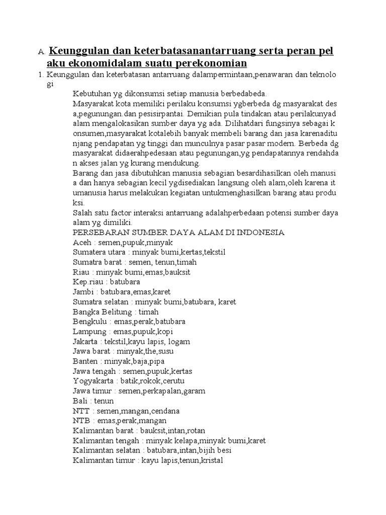 Kisi Kisi PAT Ips | PDF