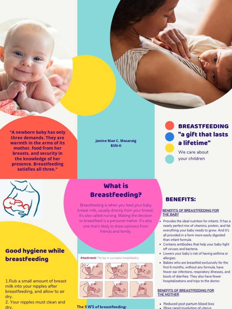 Benefits of Breastfeeding Explained | PDF | Breastfeeding | Breast Milk