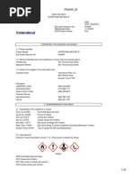 Sds-Interthane 990 Part B | PDF | Toxicity | Dangerous Goods