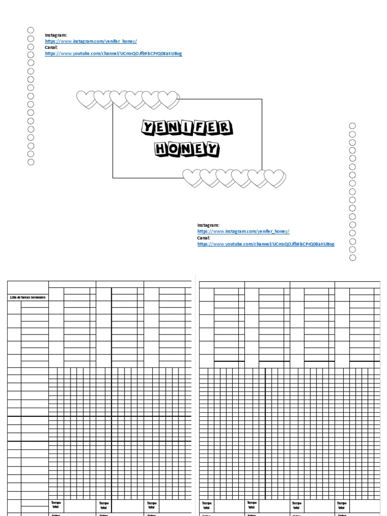 Planer Coreano Completo | PDF