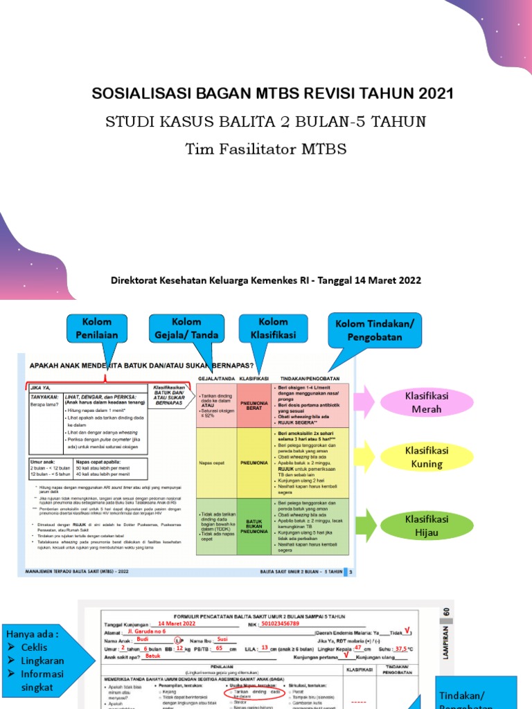 Studi Kasus Algoritma MTBS Bagan 2022 | PDF
