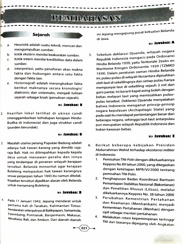 Pembahasan Soal Soshum - IC - 2 | PDF