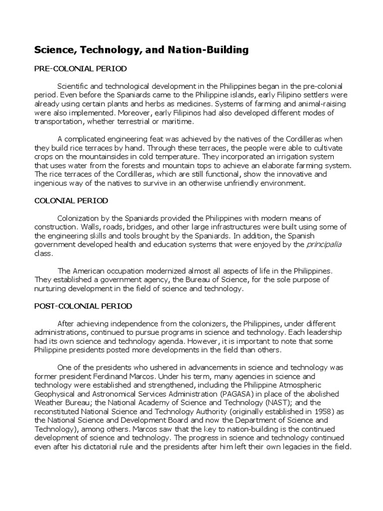 Pre-Colonial Science and Farming in the Philippines | PDF | Philippines ...