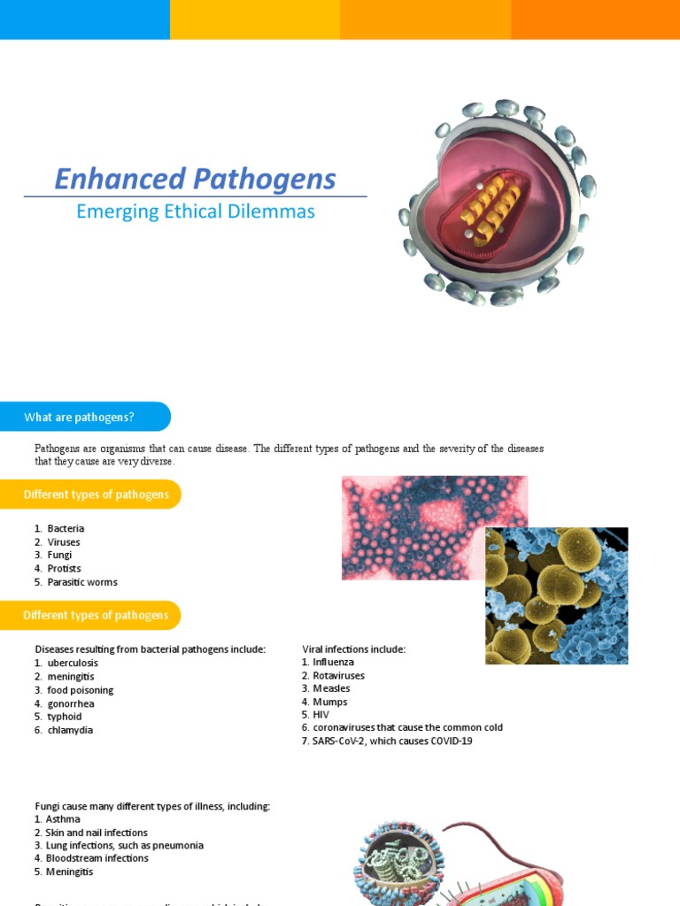 Enhanced Pathogens and Emerging Ethical Issues | PDF
