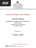 Narrative Report in Early Registration | PDF | Behavior Modification ...