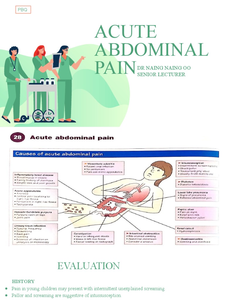 Acute Abdominal Pain | PDF | Urinary Tract Infection | Clinical Medicine