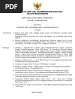 Contoh SK Pengangkatan Dan Penetapan Pengurus PKK Desa | PDF