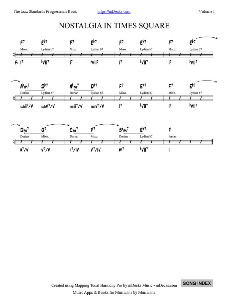 Nostalgia in Times Square: F' F' F' F' | PDF | Musical Scales | Music ...