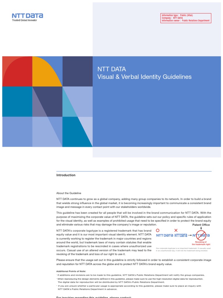 Visual Styleguide | Download Free PDF | Logos | Trademark