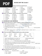 Remedial English Unit 1 Exam PDF | PDF