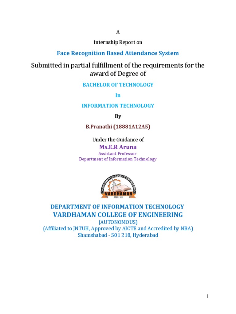 Intershipdocument 18881A12A5 | PDF | Python (Programming Language ...