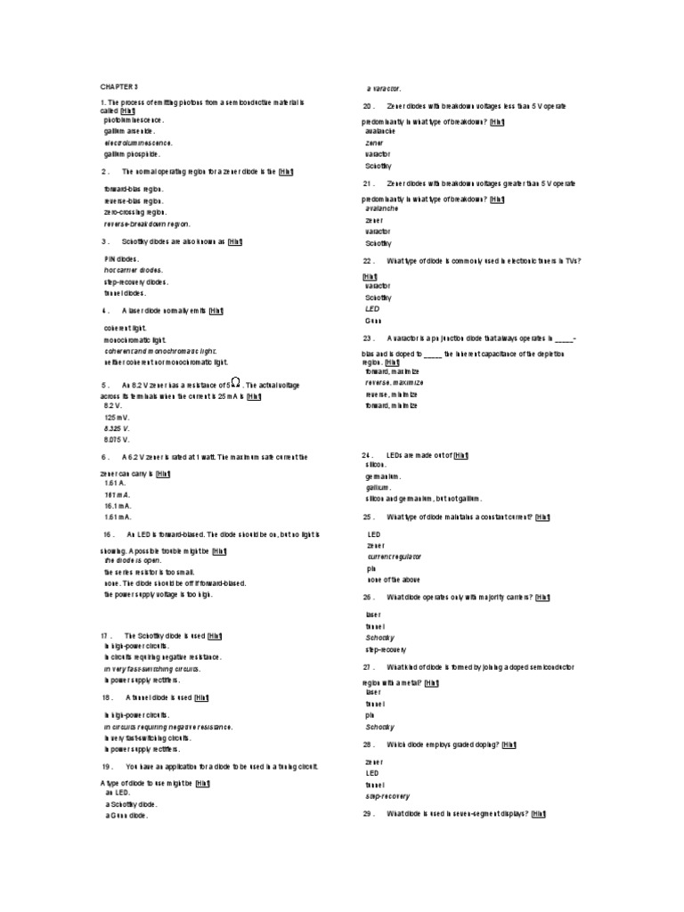 Chapter 3 Pdf Diode Rectifier