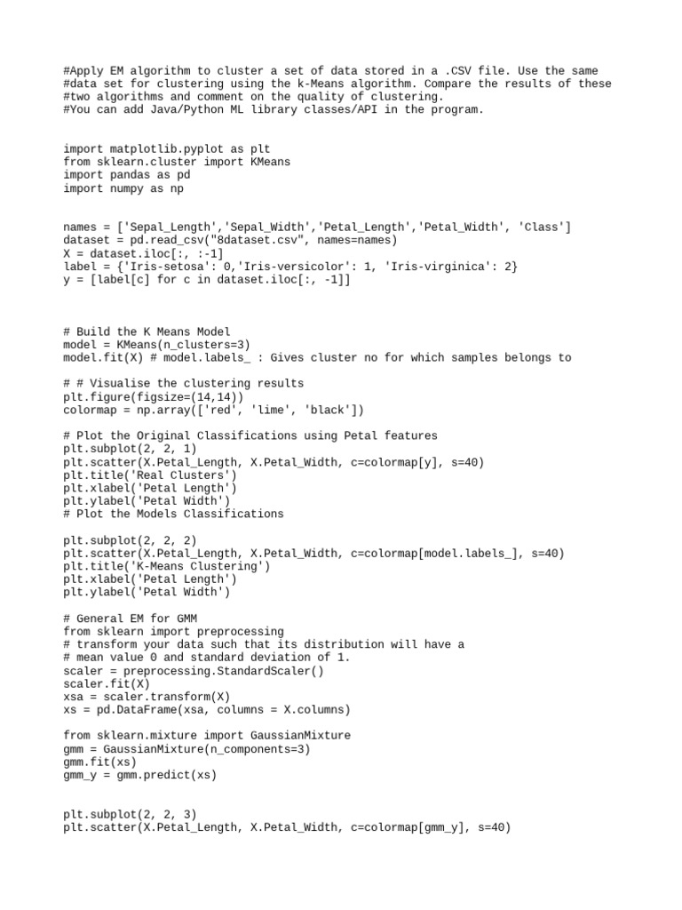 KMeans | PDF