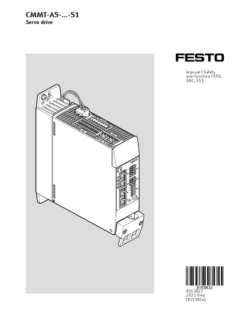CMMT-AS - S1 Manual 2021-04d 8153824g1 | PDF | Relay | Electrical Connector