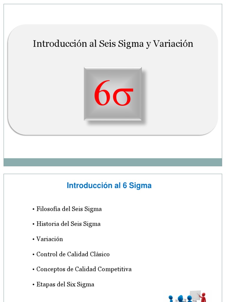 Introducción 6 Sigma - Variación | PDF | Six Sigma | Motorola
