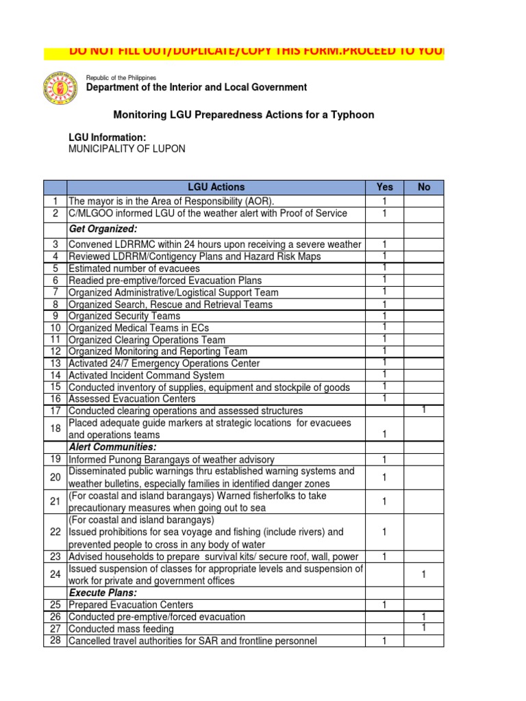 Dilg Codix | PDF | Emergency Evacuation | Emergency Management
