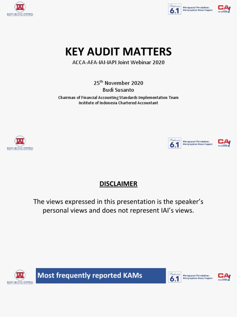 Key Audit Matters | Download Free PDF | Valuation (Finance) | Goodwill ...