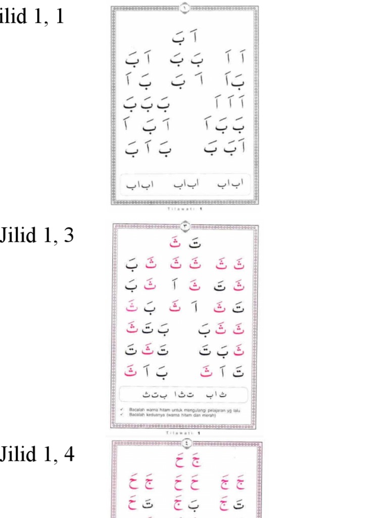 Tilawati Jilid 1 | PDF