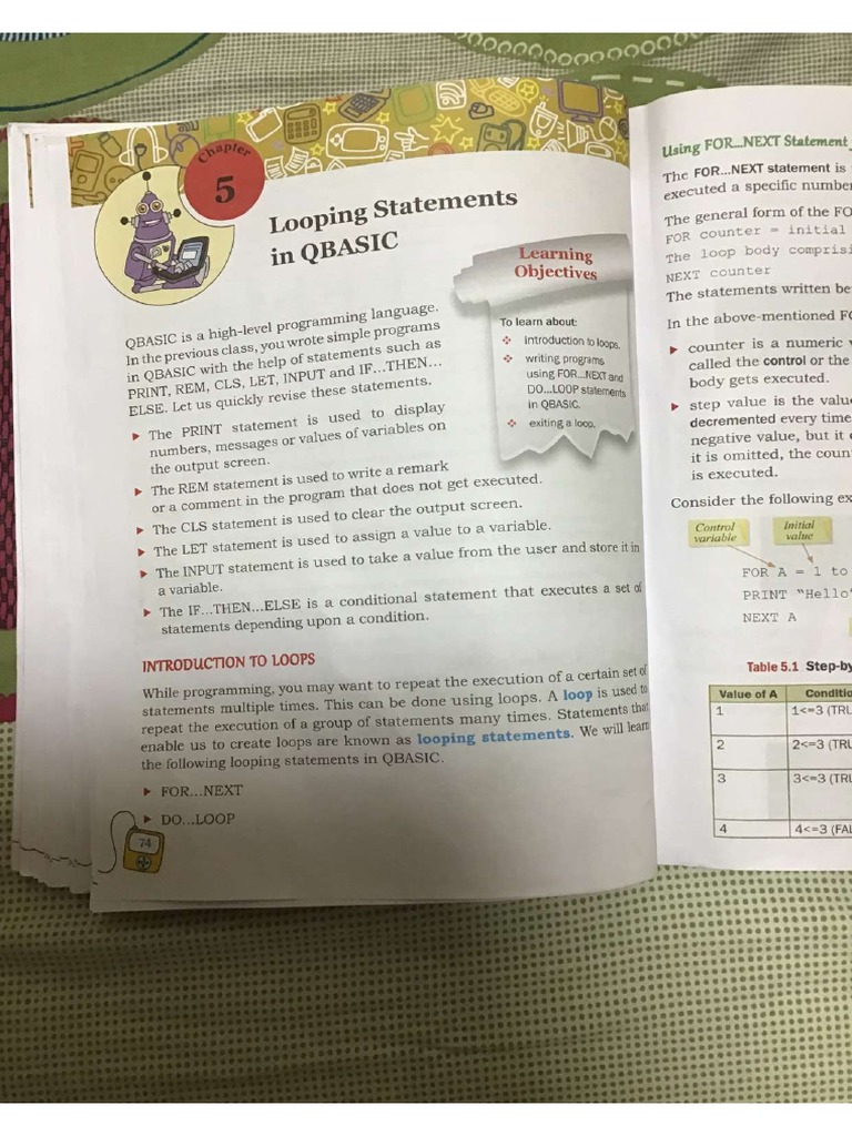 Looping in QBASIC | PDF