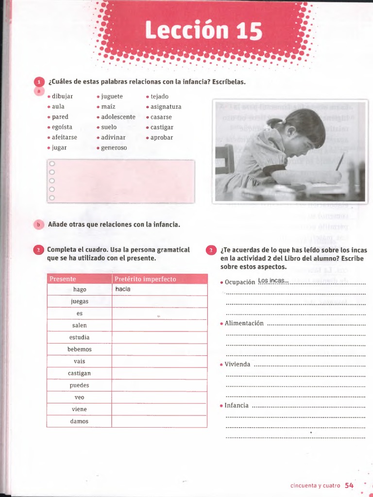 Ele Actual A2 (Cuaderno de Ejercicios) - 52-55 | PDF