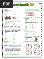 Soal Math Level 1 Omnas 12 | PDF