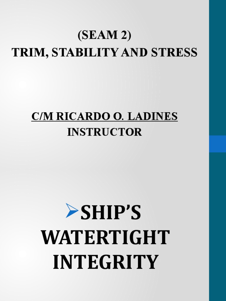 Seam 2 Module 1 | Download Free PDF | Ships | Deck (Ship)