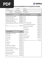 Compactor Daily Inspection Checklist | PDF