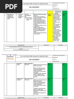 Risk Assessment For Concrete Works | PDF | Personal Protective ...