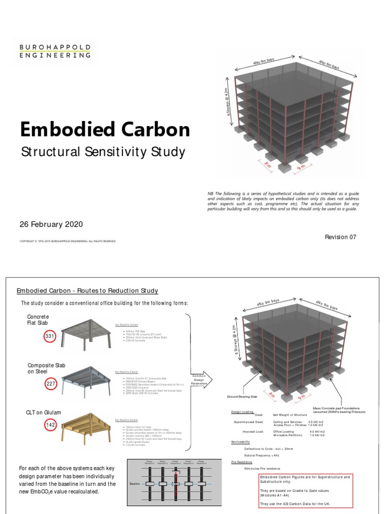 Case Study Embodied Carbon Routes To Reduction 20200402 | PDF ...